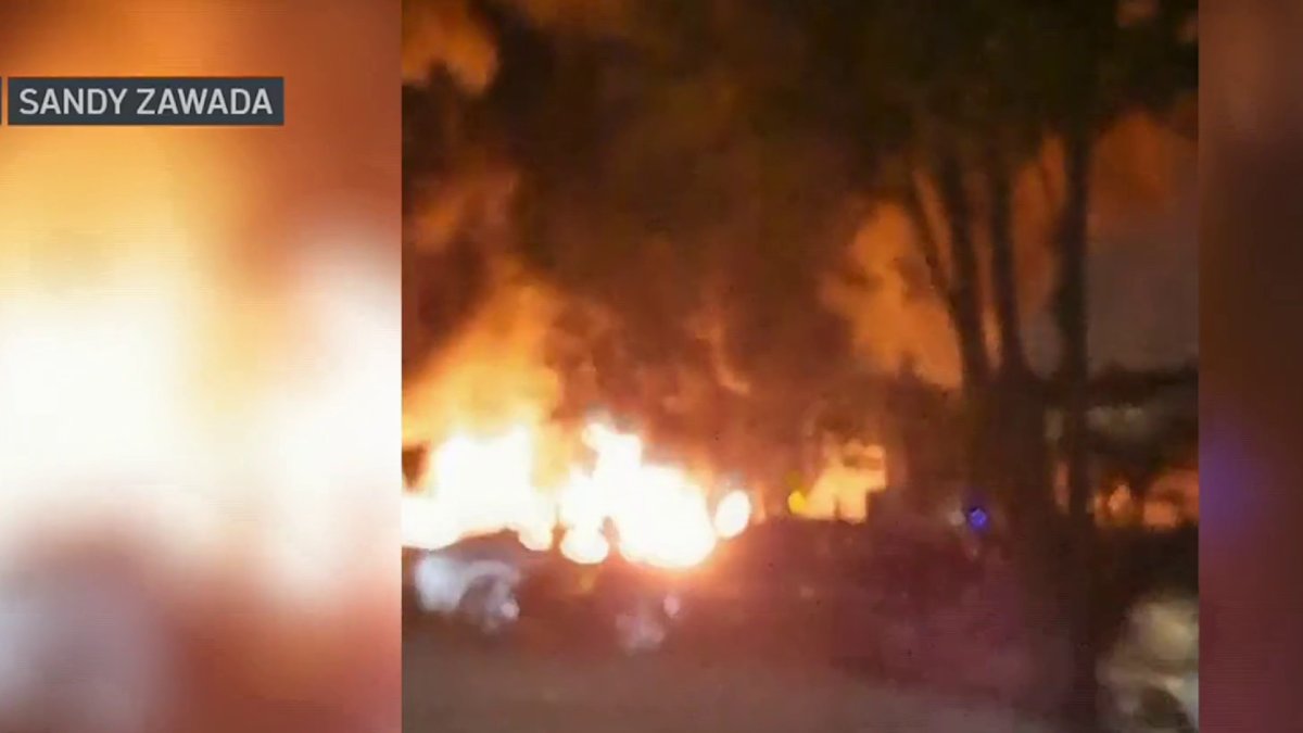 Intense fire destroys three boats in marina in Chester – NBC Connecticut