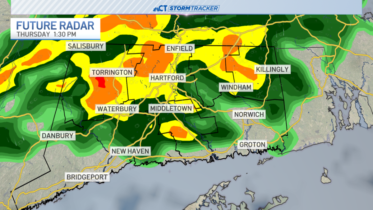 Cloudy today, tracking chances for rain Thursday – NBC Connecticut