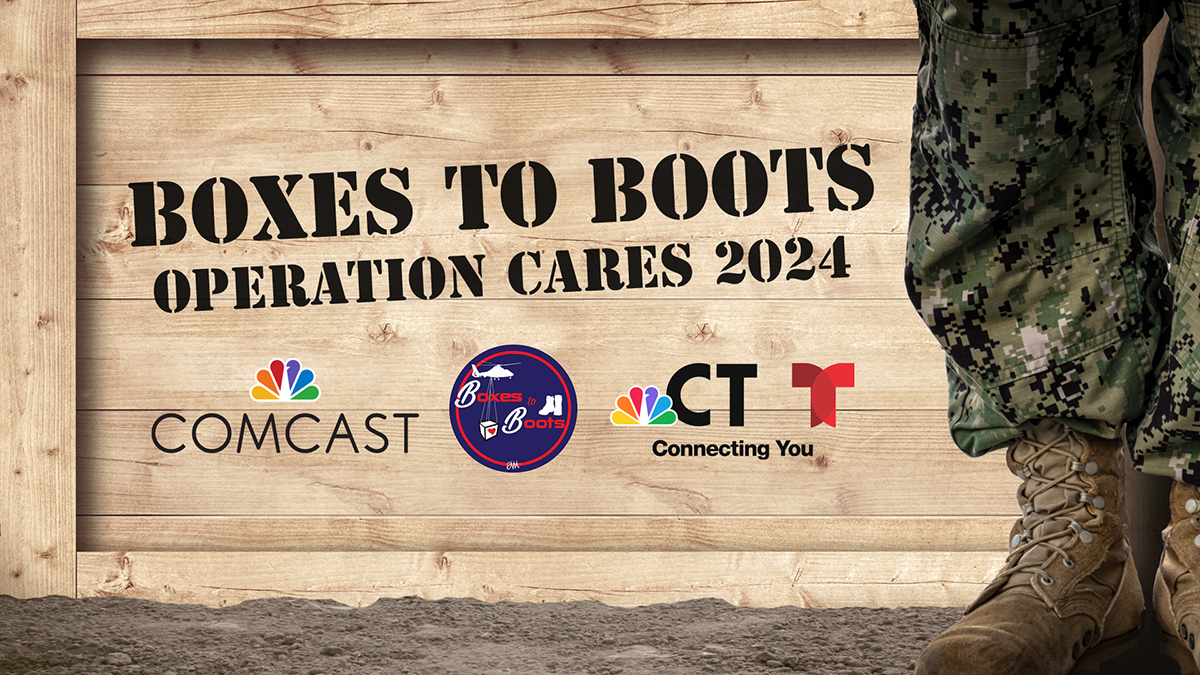 Boxes to Boots Operation Cares 2024 – NBC Connecticut