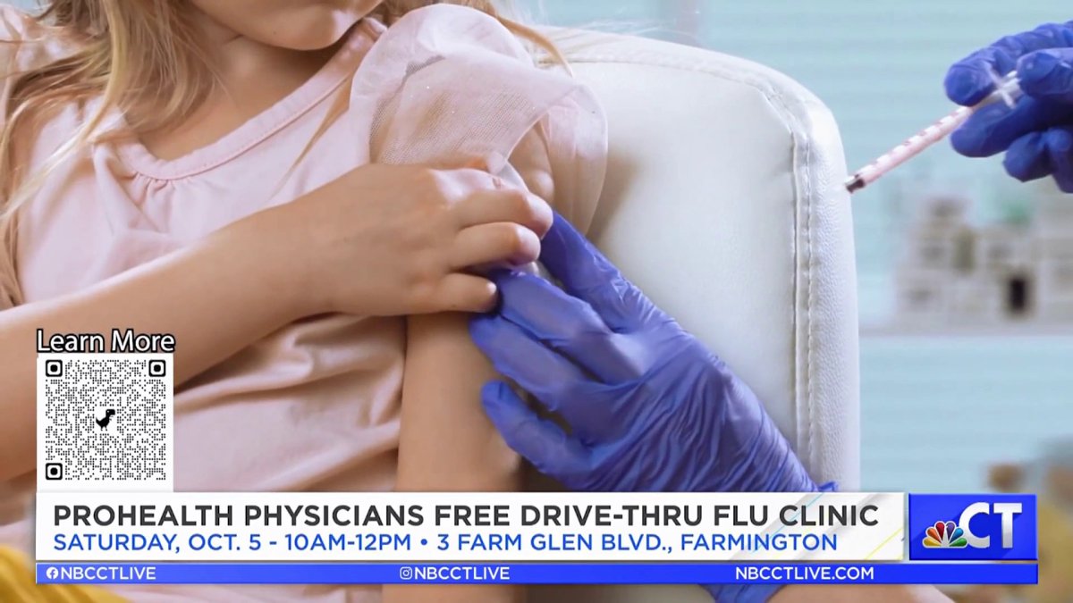 CT LIVE!: ProHealth Physicians Free Drive-Thru Flu Shot Clinic – NBC ...