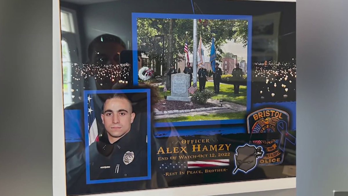 Cousin of fallen Bristol Police Sgt. Alex Hamzy honoring his memory ...