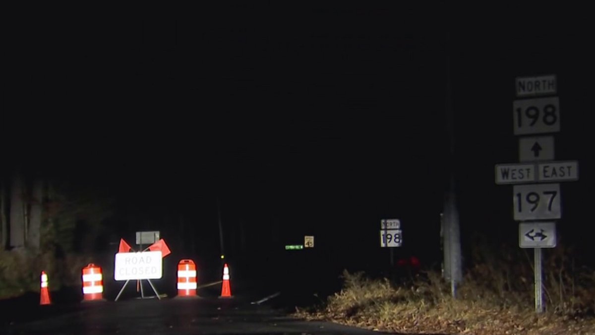 Person dead after fiery crash on Route 198 in Woodstock – NBC Connecticut