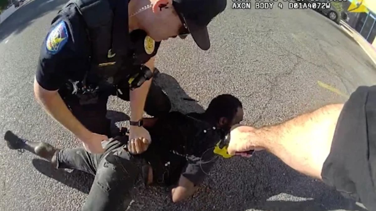 Bodycam shows Phoenix officers punching, tasing deaf Black man – NBC ...