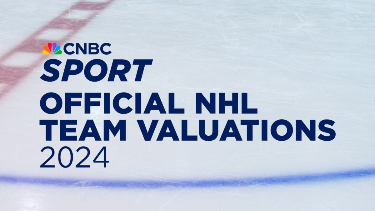 CNBC’s Official NHL Team Valuations 2024: Here’s how the 32 franchises ...
