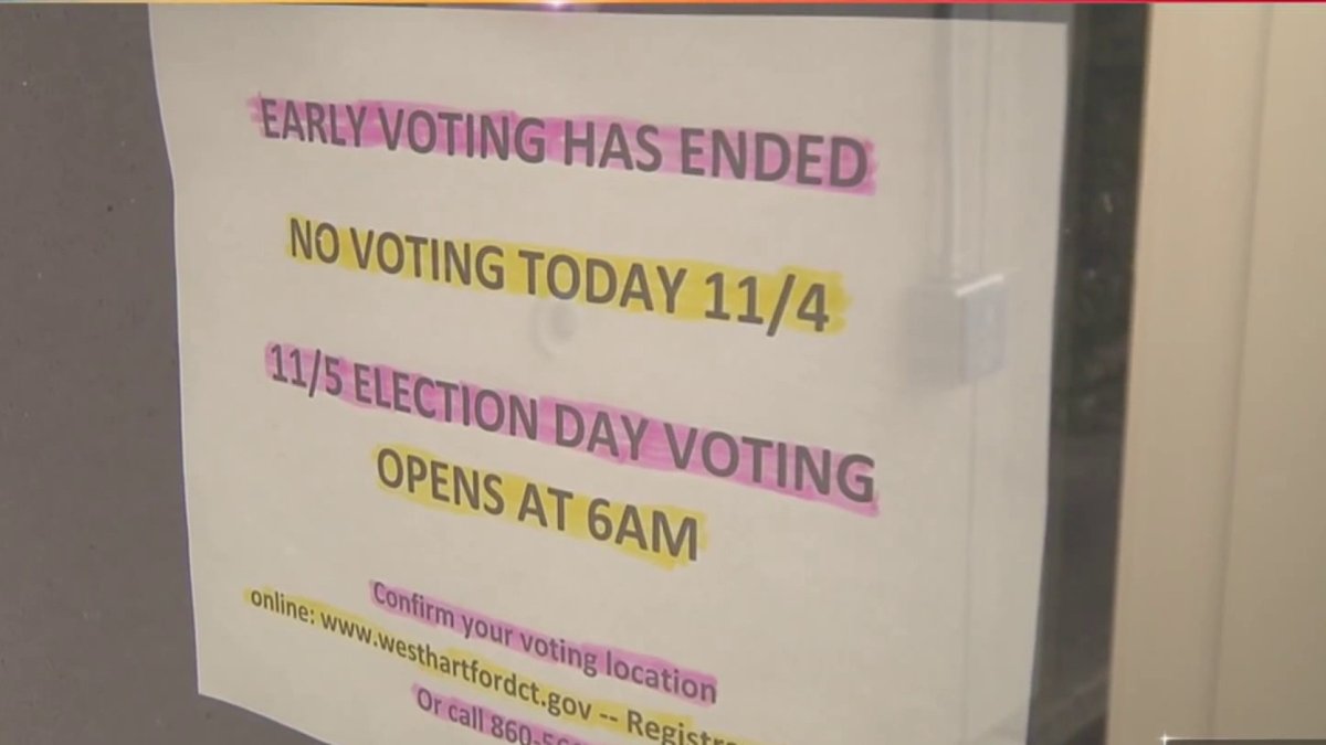 CT residents take advantage of early voting with high turnout rate ...