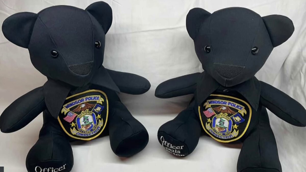 Teddy bears made of fallen Windsor police officer’s uniform to be ...