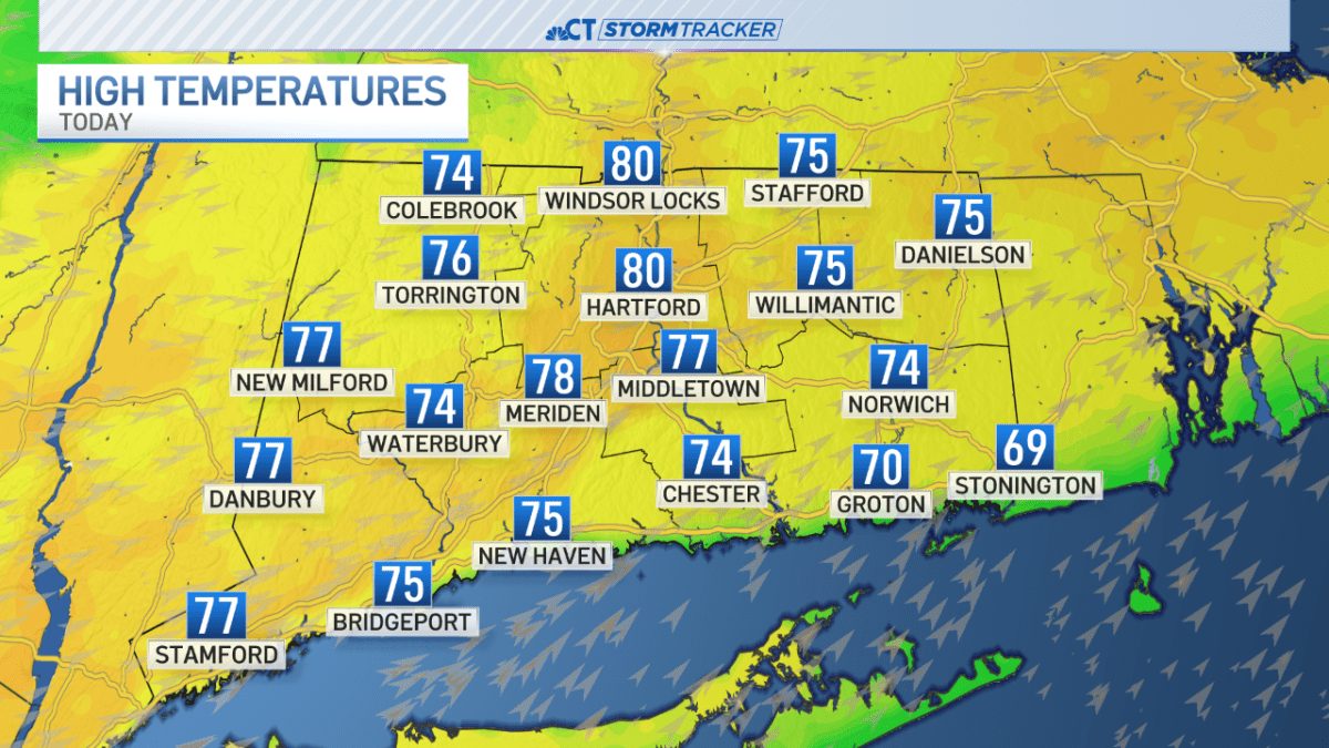 High temperature record shattered on Wednesday – NBC Connecticut