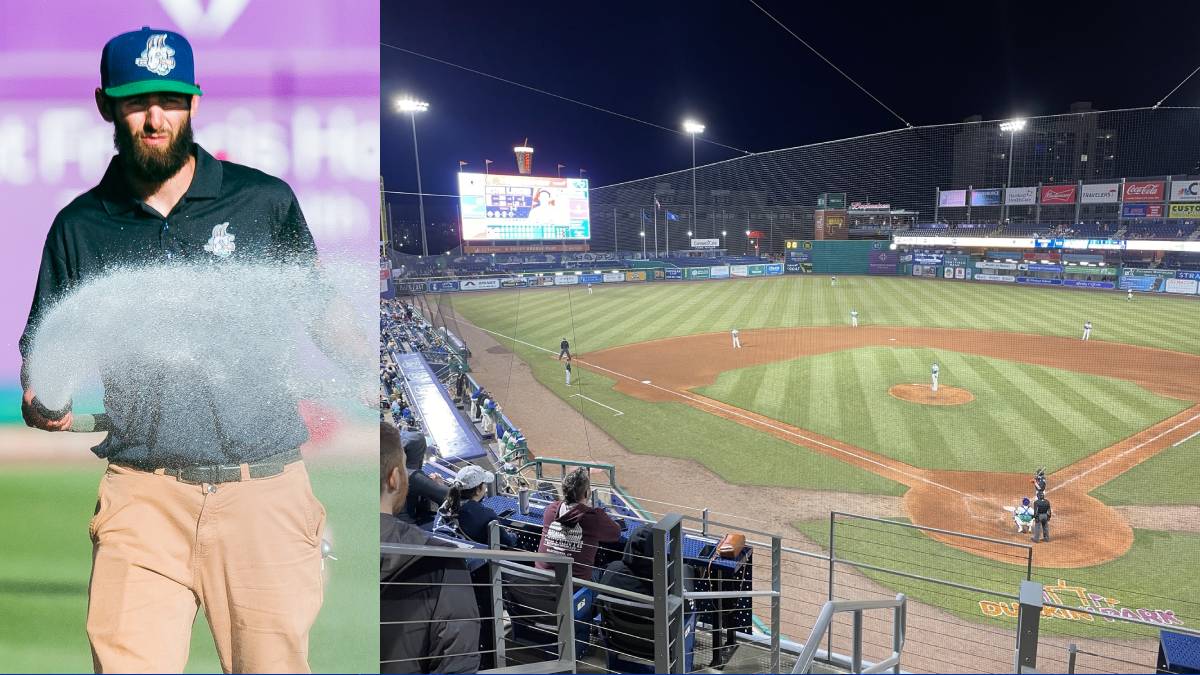 Hartford Yard Goats groundskeeper wins Minor League Baseball award ...