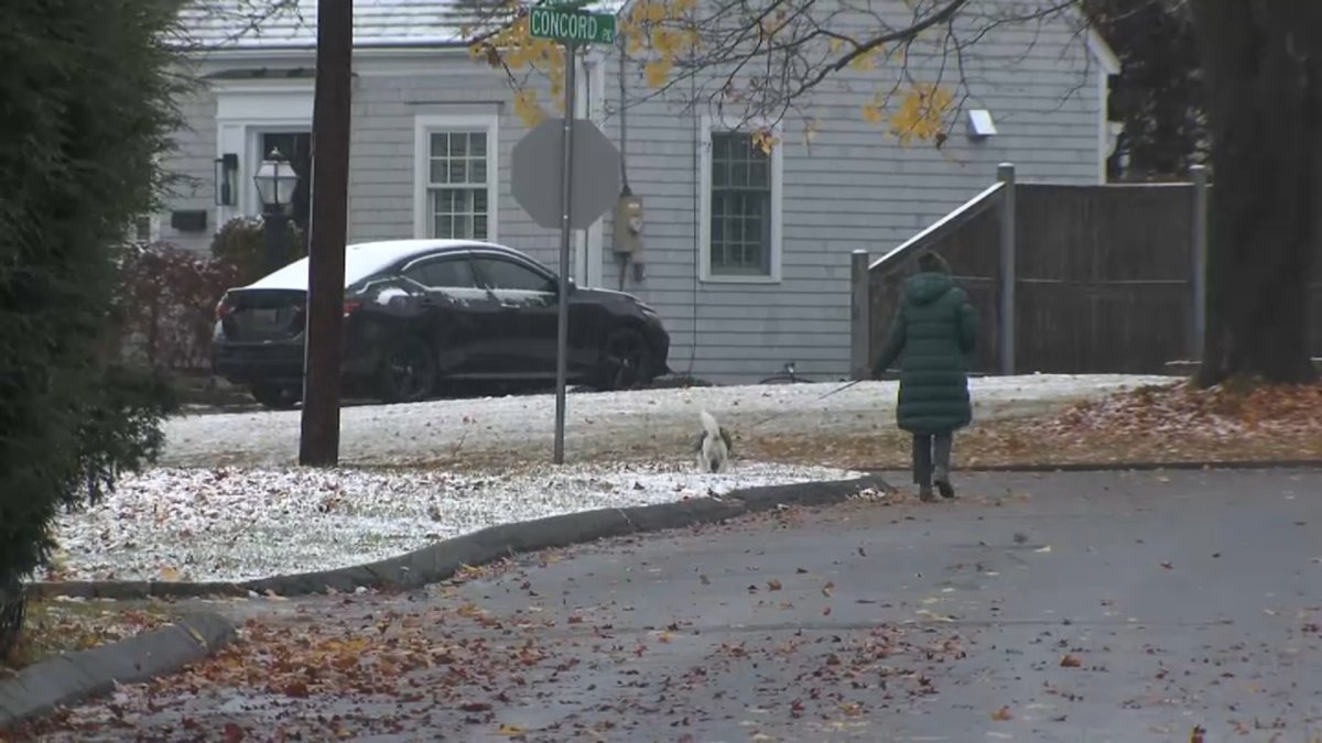 Parts of Connecticut get first snow of the season – NBC Connecticut