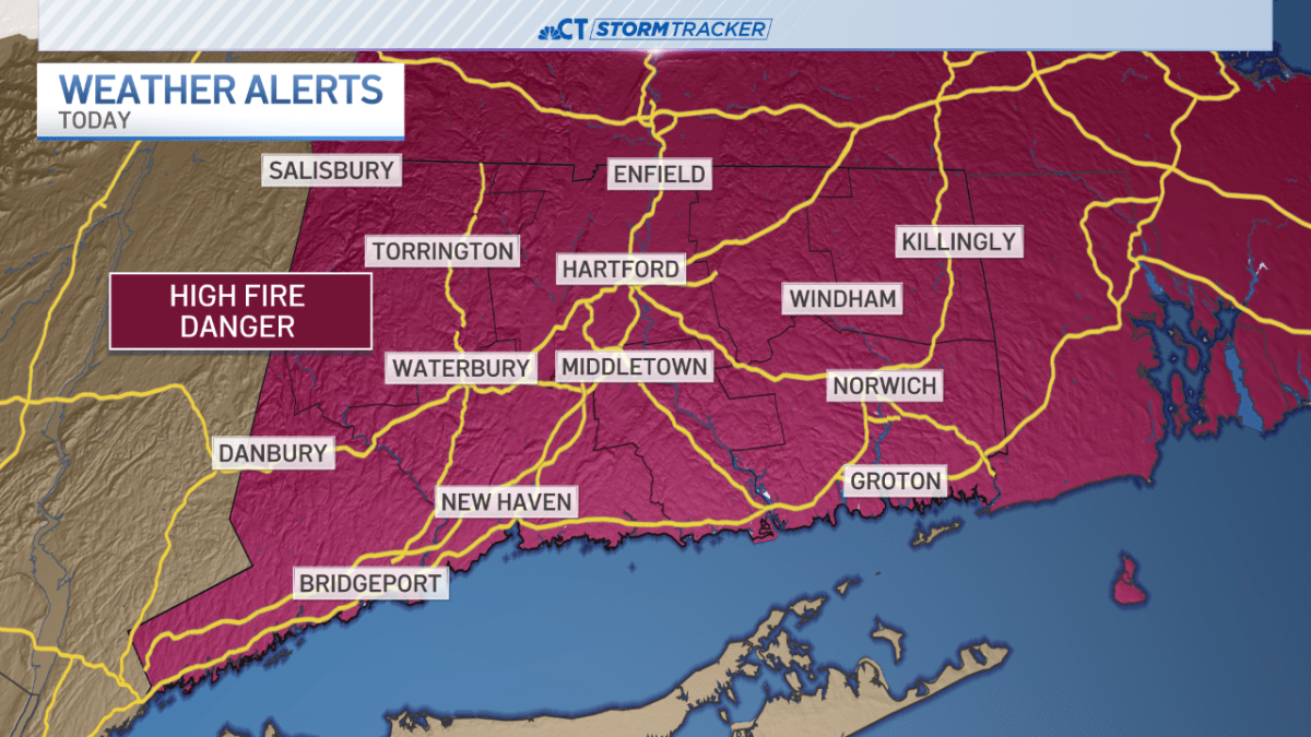 Red flag warning issued for Friday – NBC Connecticut