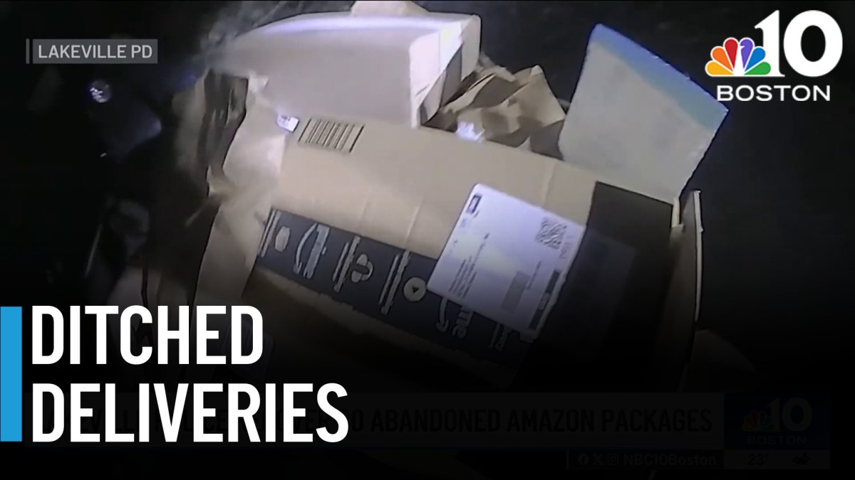 Police find, return dozens of abandoned Amazon packages – NBC Connecticut