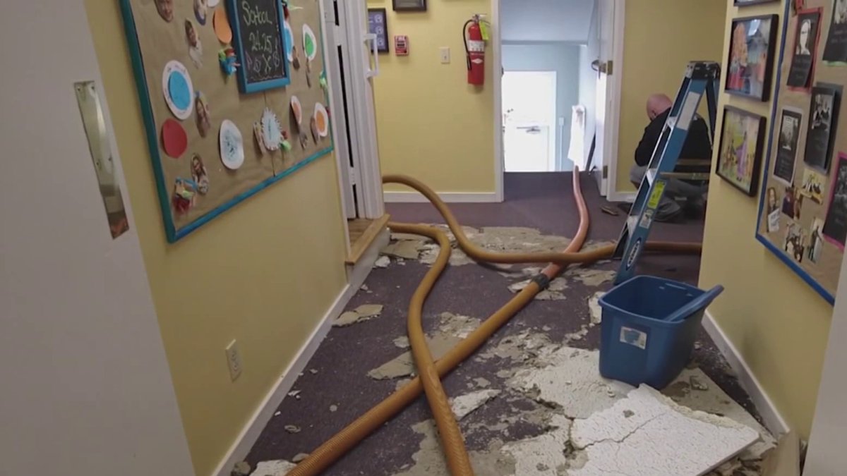 Westbrook church makes repairs after broken water pipe causes ...
