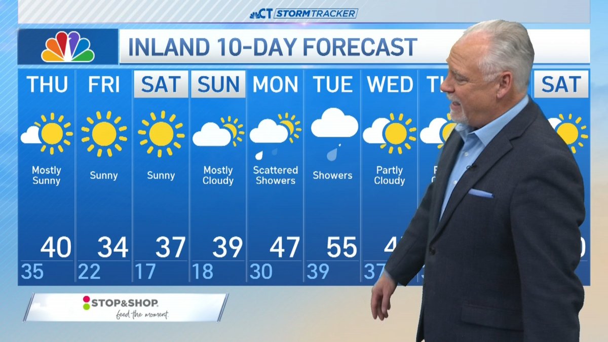 Morning forecast for Dec. 12 – NBC Connecticut