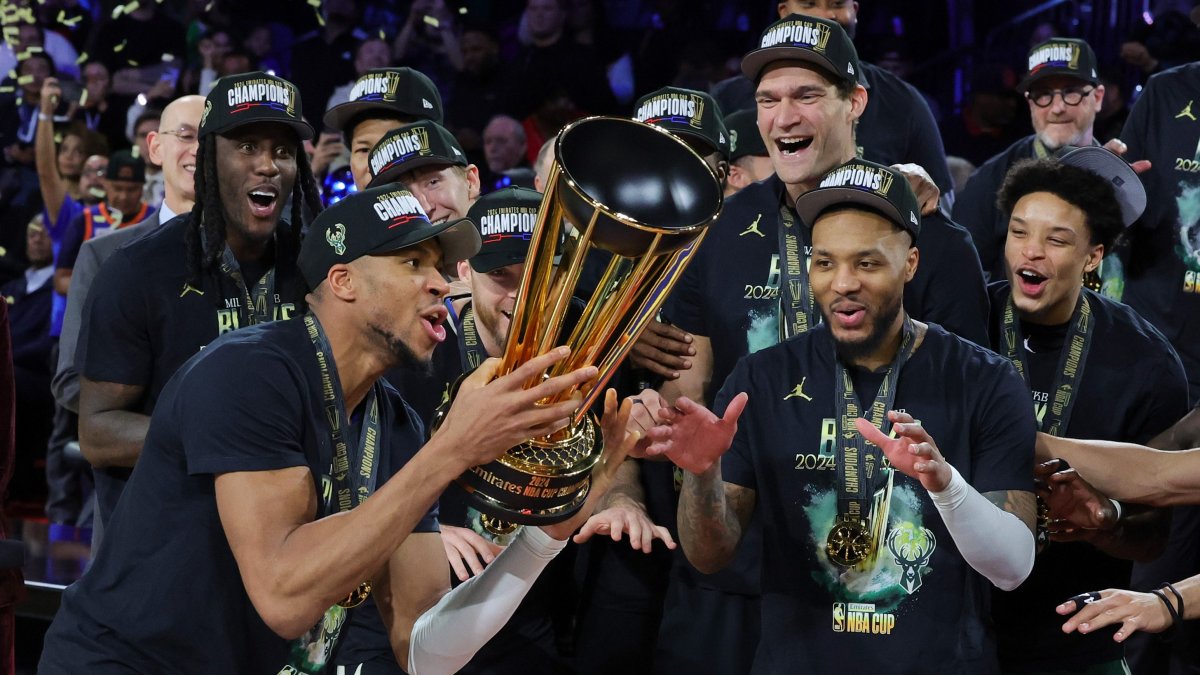 Bucks rout Thunder 97-81 to win NBA Cup championship – NBC Connecticut