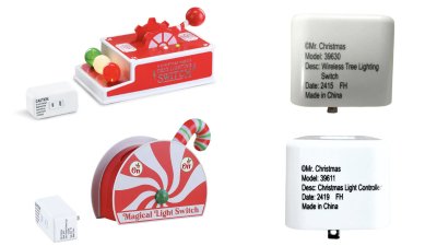 Recall of Mr. Christmas’s wireless tree light controllers due to fire ...