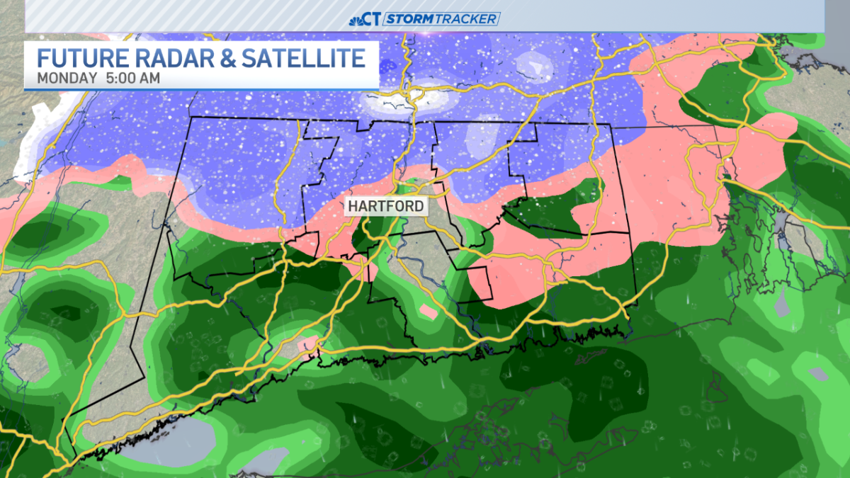Wintry weather could cause slick conditions for parts of Connecticut ...