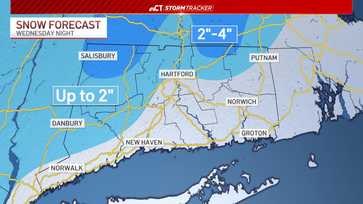 Black ice possible overnight, more snow on the way Wednesday evening ...