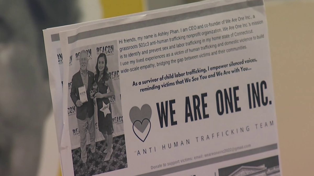 Human trafficking survivor spreading awareness through nonprofit work ...