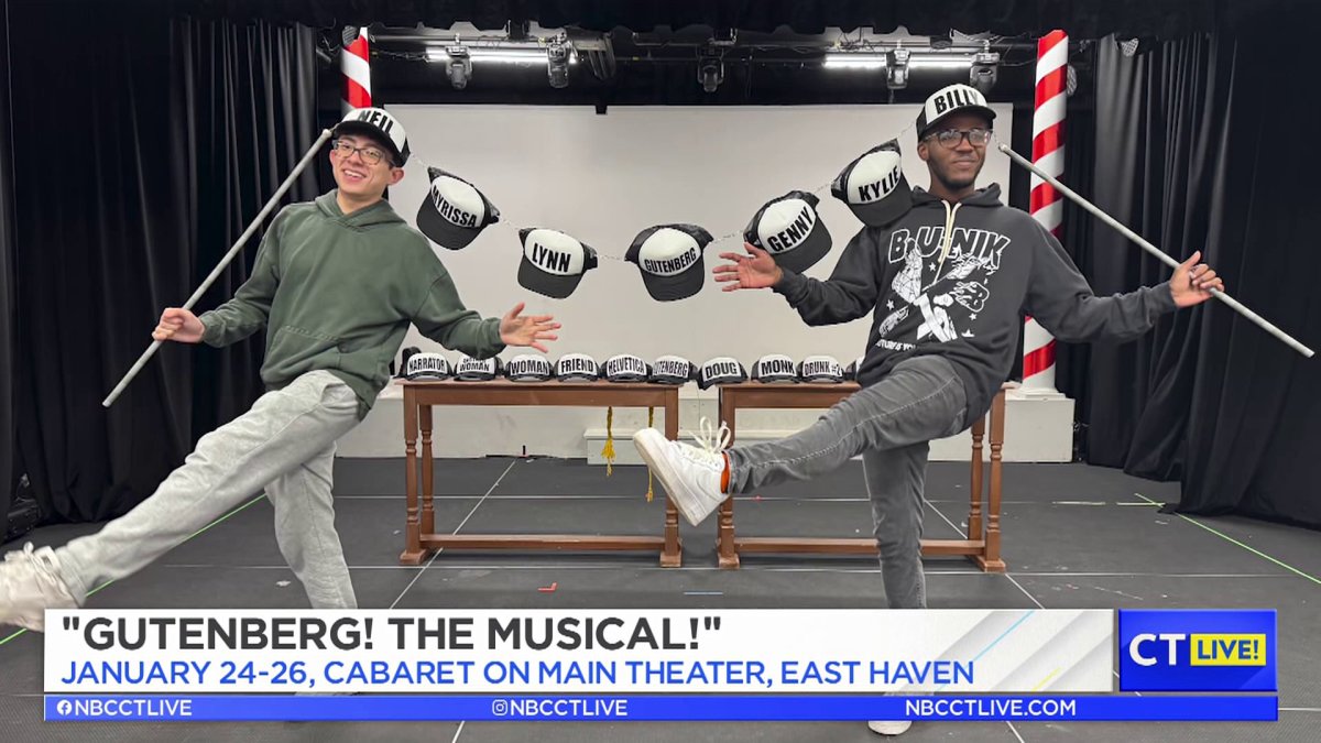 CT LIVE!: “Gutenberg! The Musical!” – NBC Connecticut