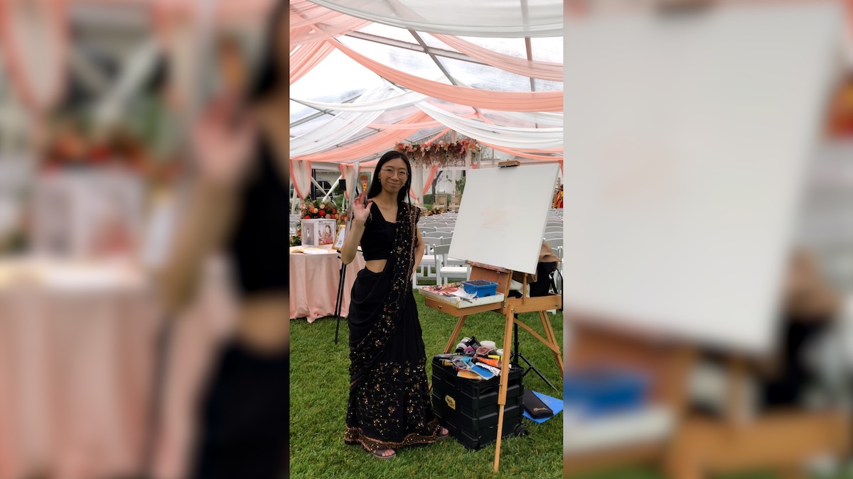Bay Area artist captures weddings transform with live painting – NBC ...