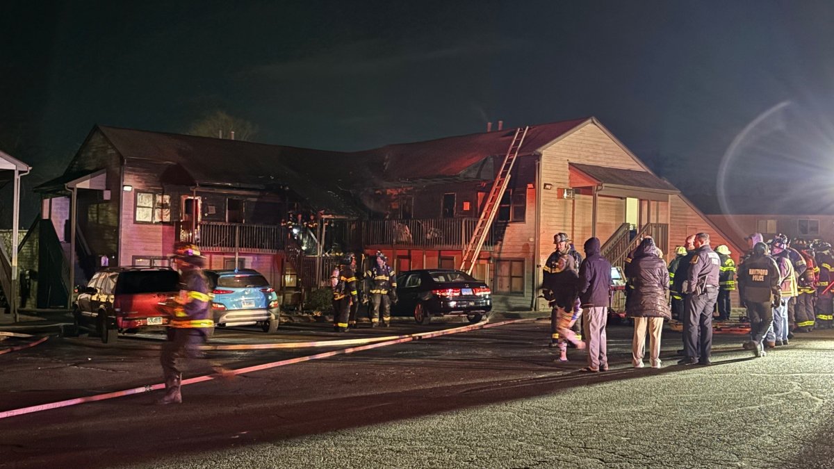 11 families displaced after apartment building fire in Hartford – NBC ...