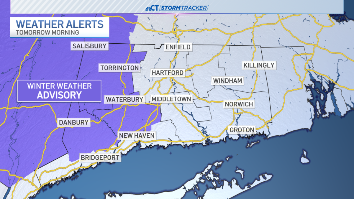 Chilly, bright and breezy Thursday, winter weather advisory for parts ...