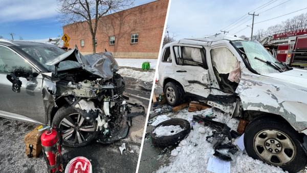 3 people seriously injured in Manchester car crash – NBC Connecticut