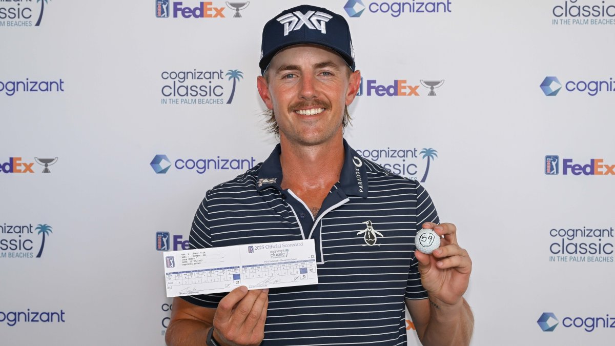 Jake Knapp shoots a 59 at the Cognizant Classic first round – NBC ...