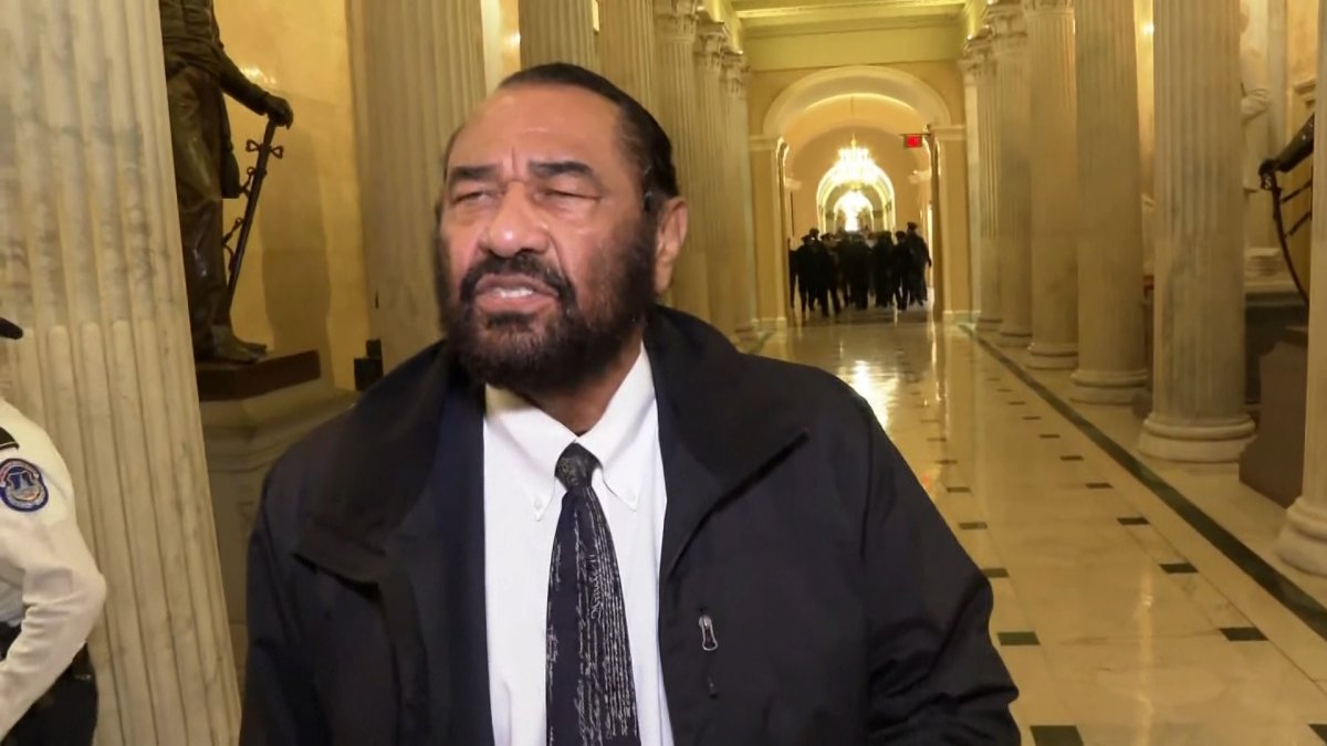 Rep. Al Green after being removed from Congress: Trump ‘has no mandate ...