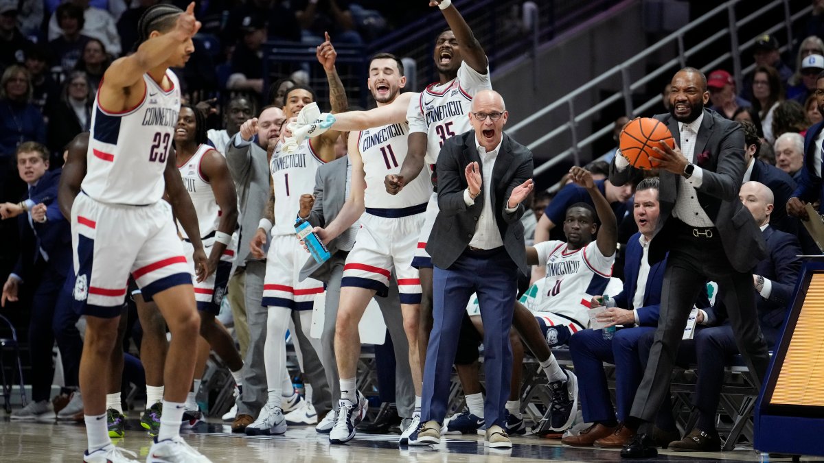 UConn men down Seton Hall 81-50 to wrap up regular season – NBC Connecticut