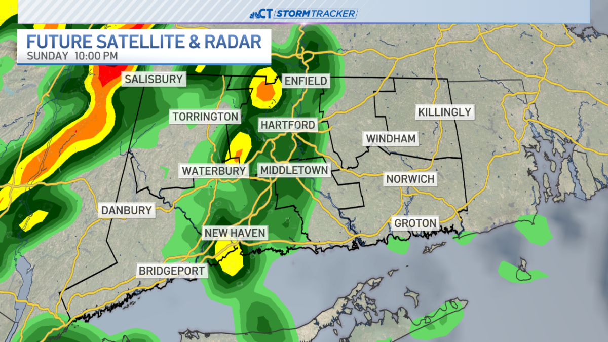 Heavy rain continues on Monday morning – NBC Connecticut