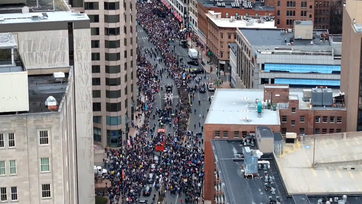 Thousands line the streets of Hartford – NBC Connecticut