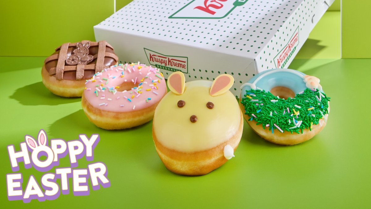 Krispy Kreme unveils new Easter-themed donut collection – NBC Connecticut