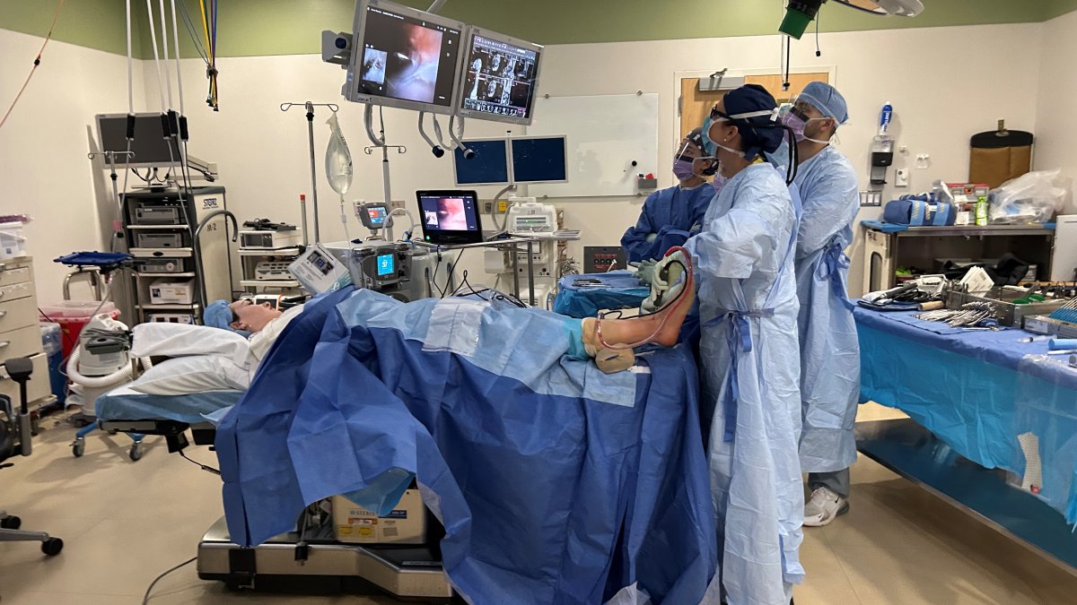 Yale New Haven Hospital performs ankle surgery with patient awake – NBC ...