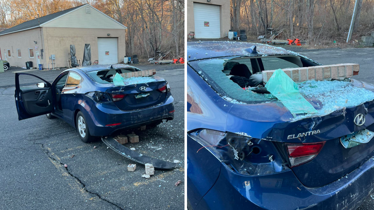 Video shows driver ram Wolcott gun store before thieves steal 9 guns ...