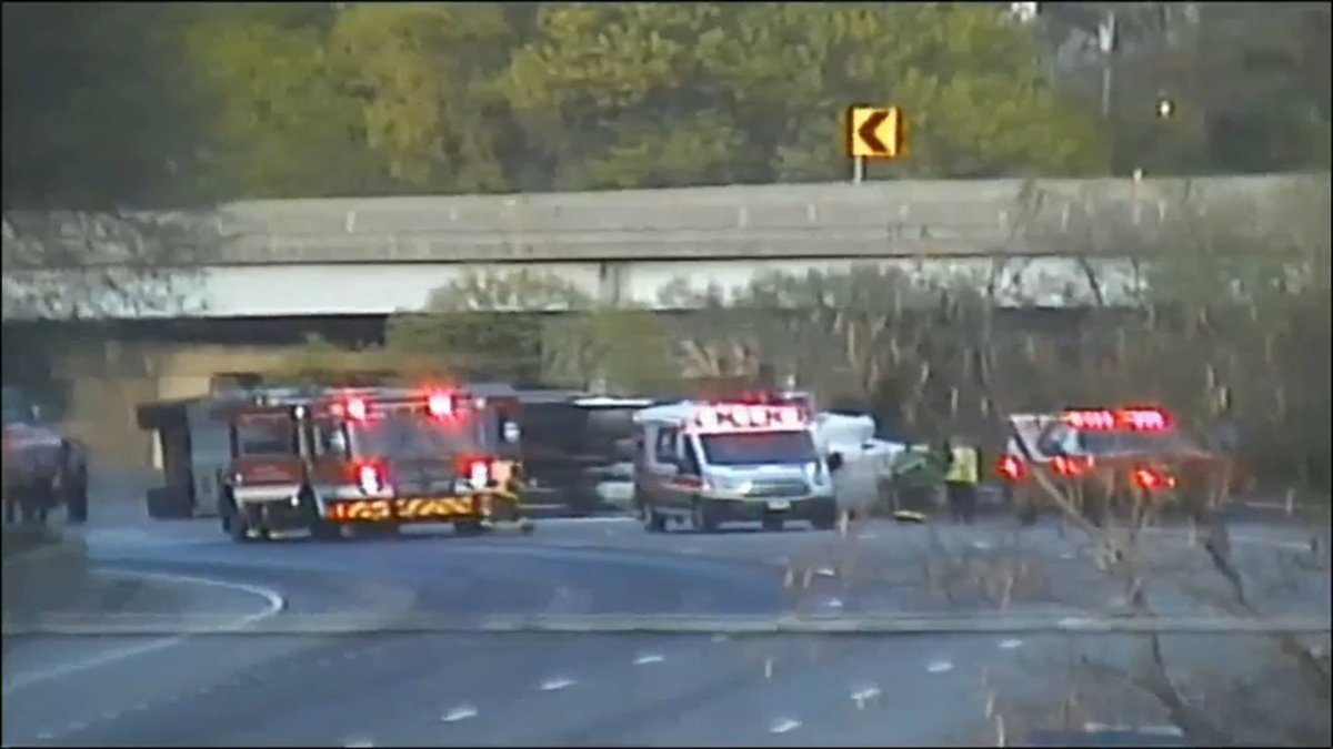 I-84 in West Hartford reopens after tractor-trailer rollover – NBC ...