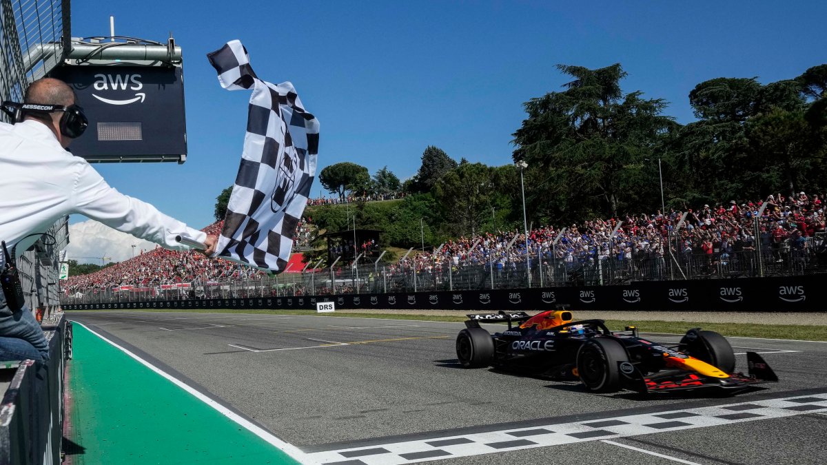 Max Verstappen wins F1 grand prix in Imola over Lando Norris – NBC ...