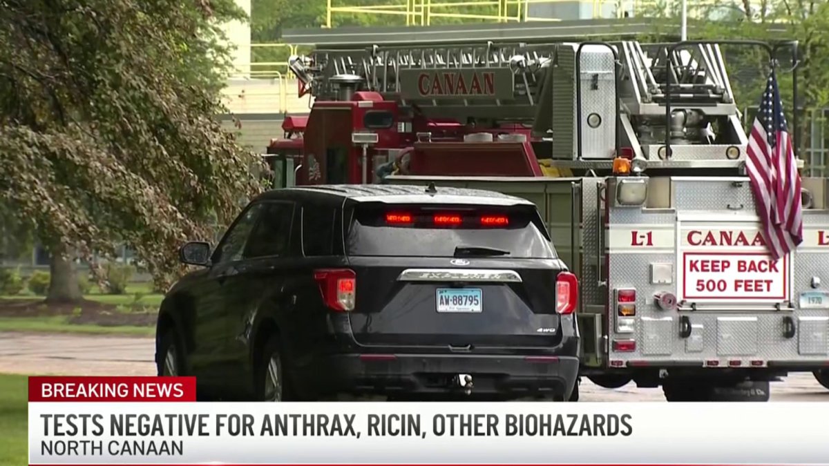 Suspicious package in North Canaan tests negative for anthrax – NBC ...