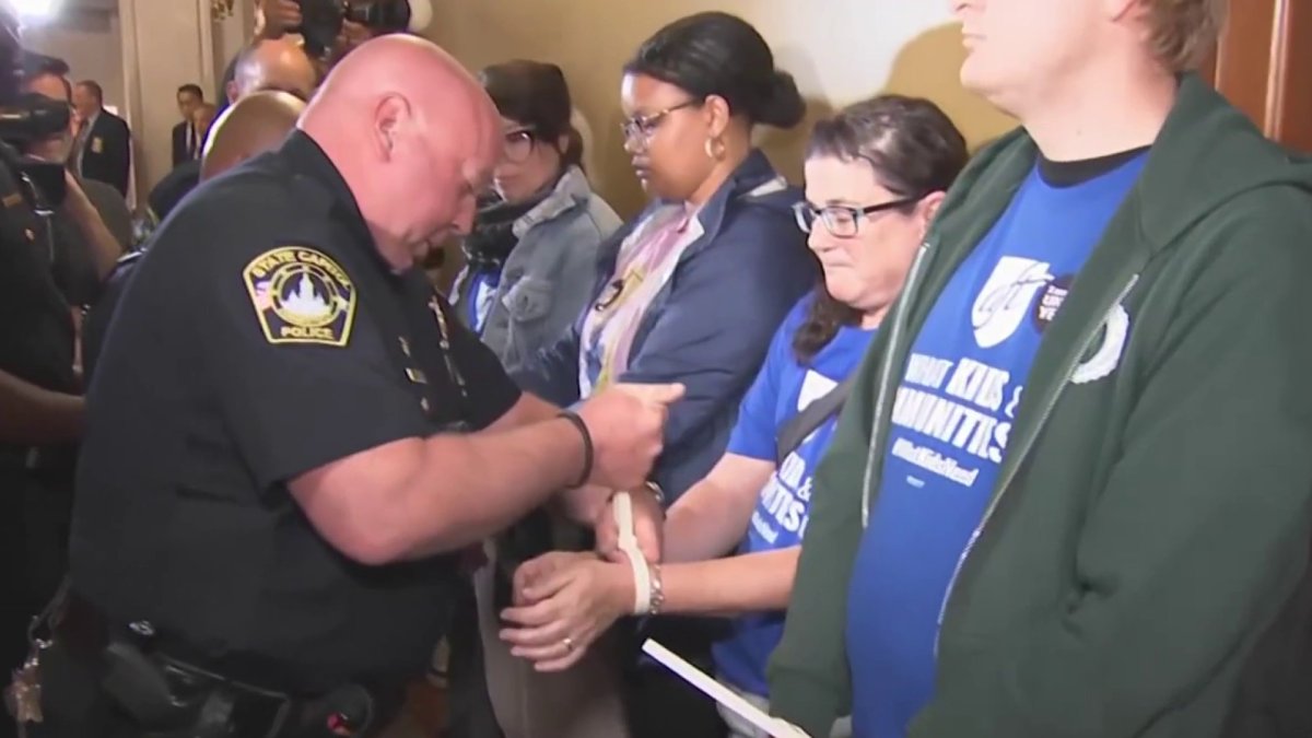 Educators arrested during protest at state capitol face judge – NBC ...