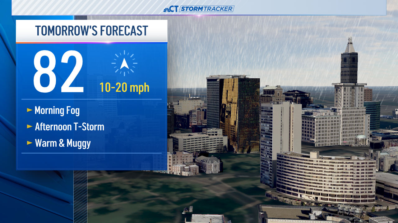 Chance for severe thunderstorms in parts of Connecticut on Saturday ...