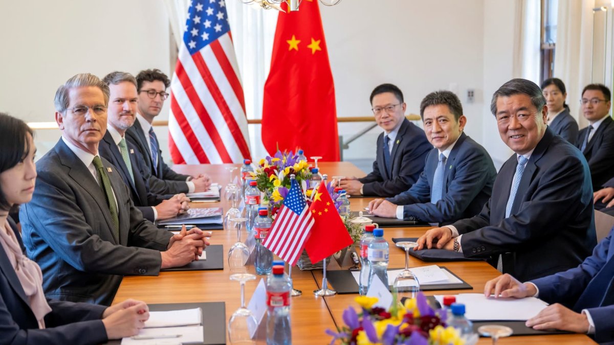 Trump announces U.S.-China trade talks in London – NBC Connecticut