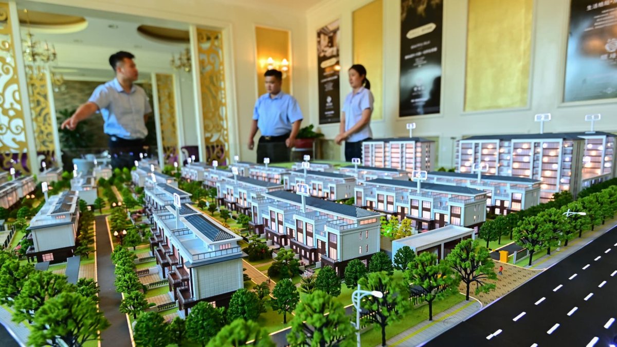 China’s property sector has been in an extended slump. Shrinking ...