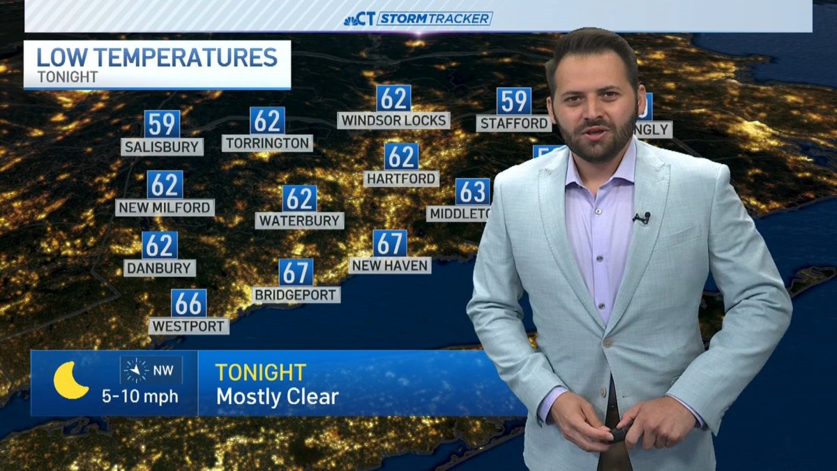 Overnight forecast for June 30 – NBC Connecticut