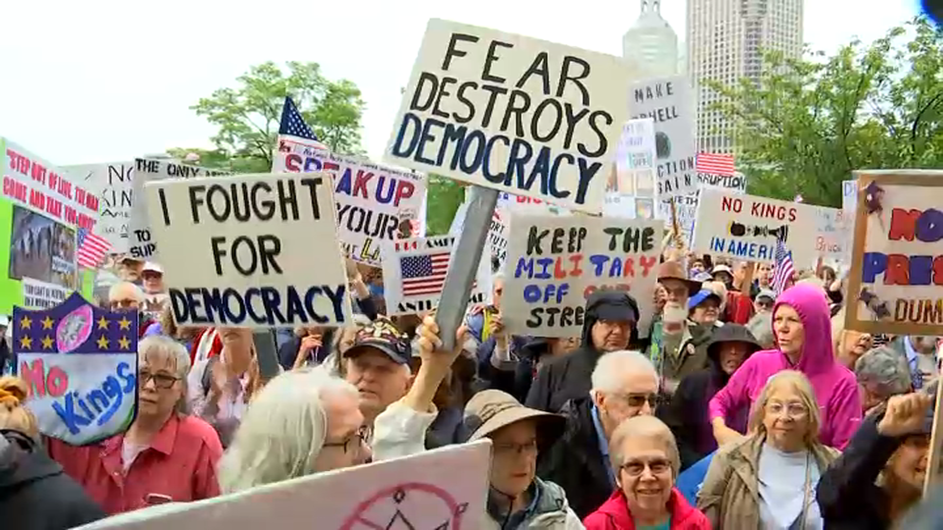 Photos: ‘No Kings’ protests held across Connecticut – NBC Connecticut
