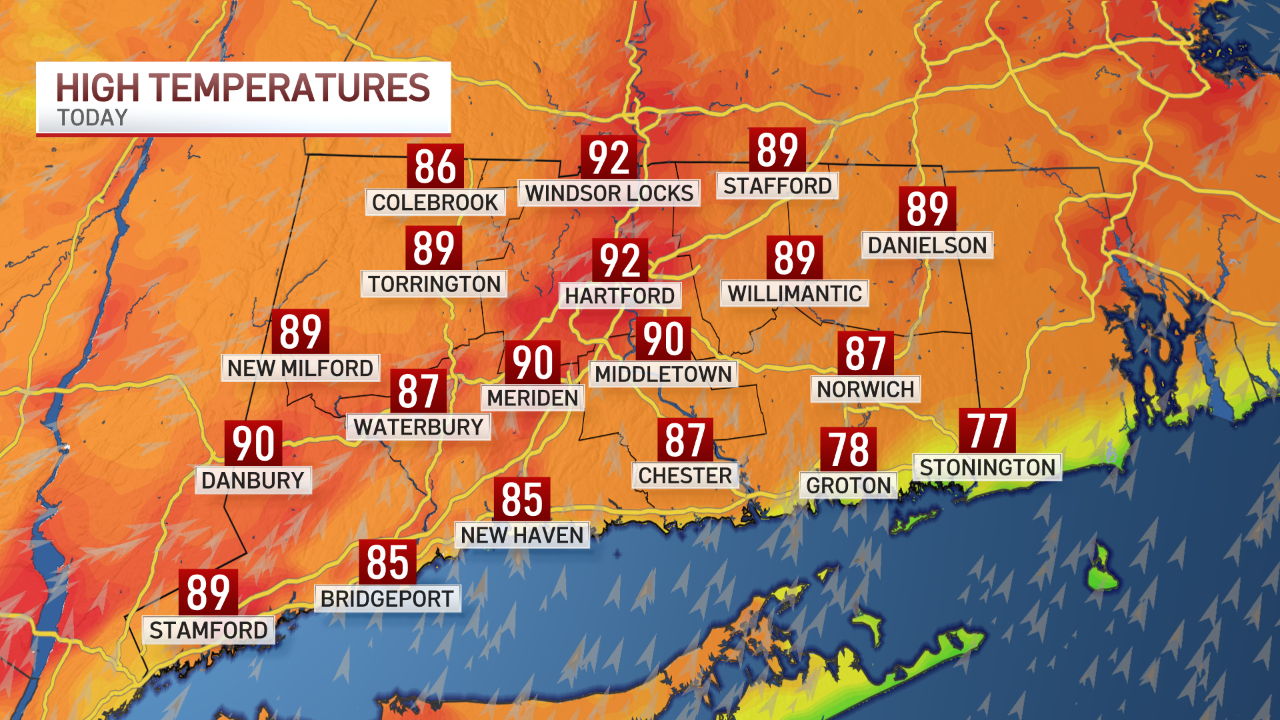 Heat advisory issued today with severe storms possible – NBC Connecticut