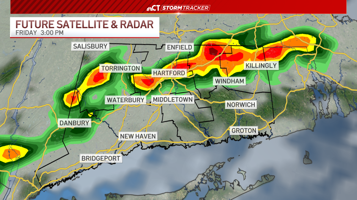 Strong to severe storms possible Friday afternoon and evening – NBC ...