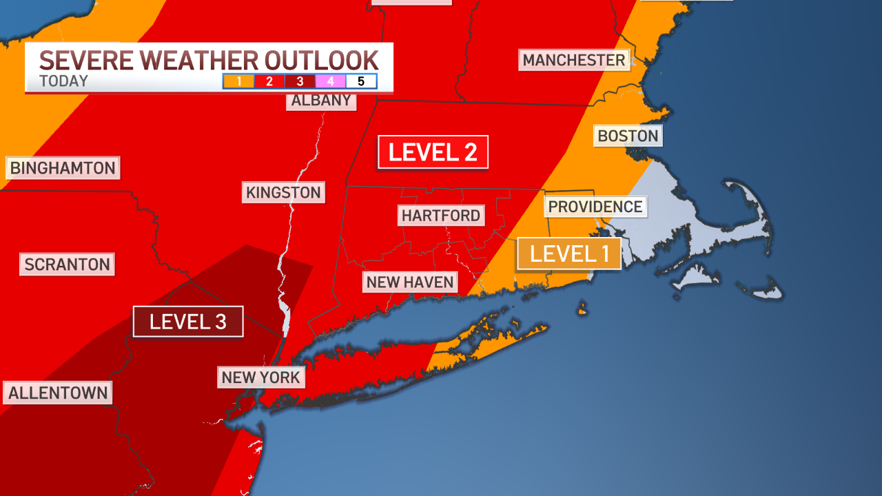 Heat advisory issued today with severe storms possible – NBC Connecticut