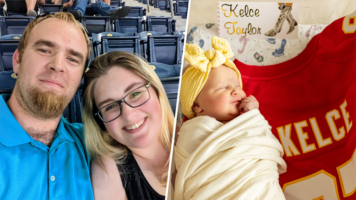 Parents name newborn after Travis Kelce and Taylor Swift – NBC Connecticut