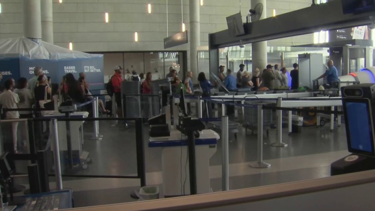 Bradley is one of the airports allowing shoes on through TSA checks ...
