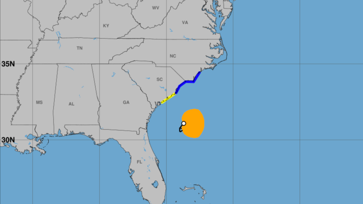 Tropical Storm Chantal makes landfall in South Carolina – NBC Connecticut
